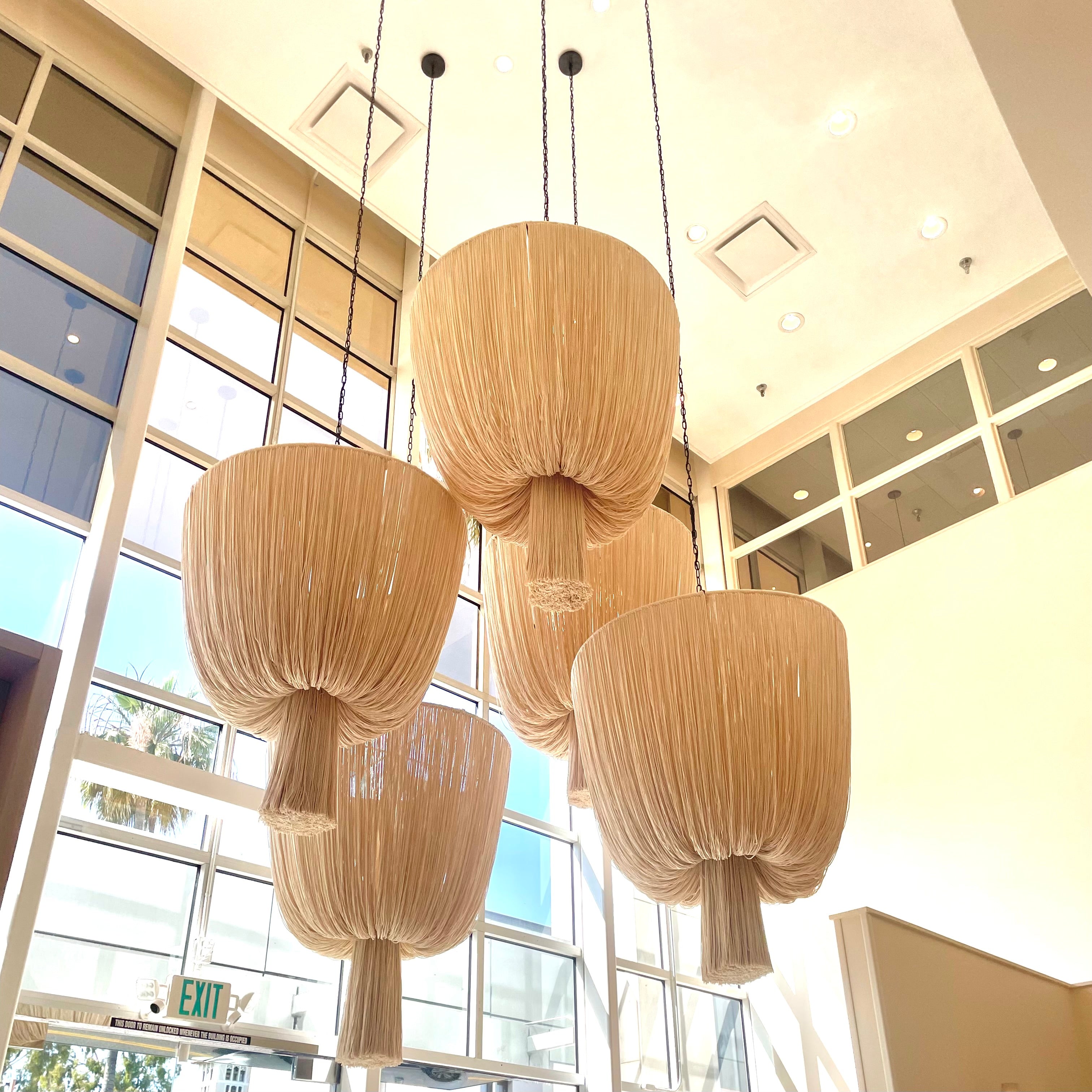 Mexican Handmade Tassel Chandeliers | CoLores Decor