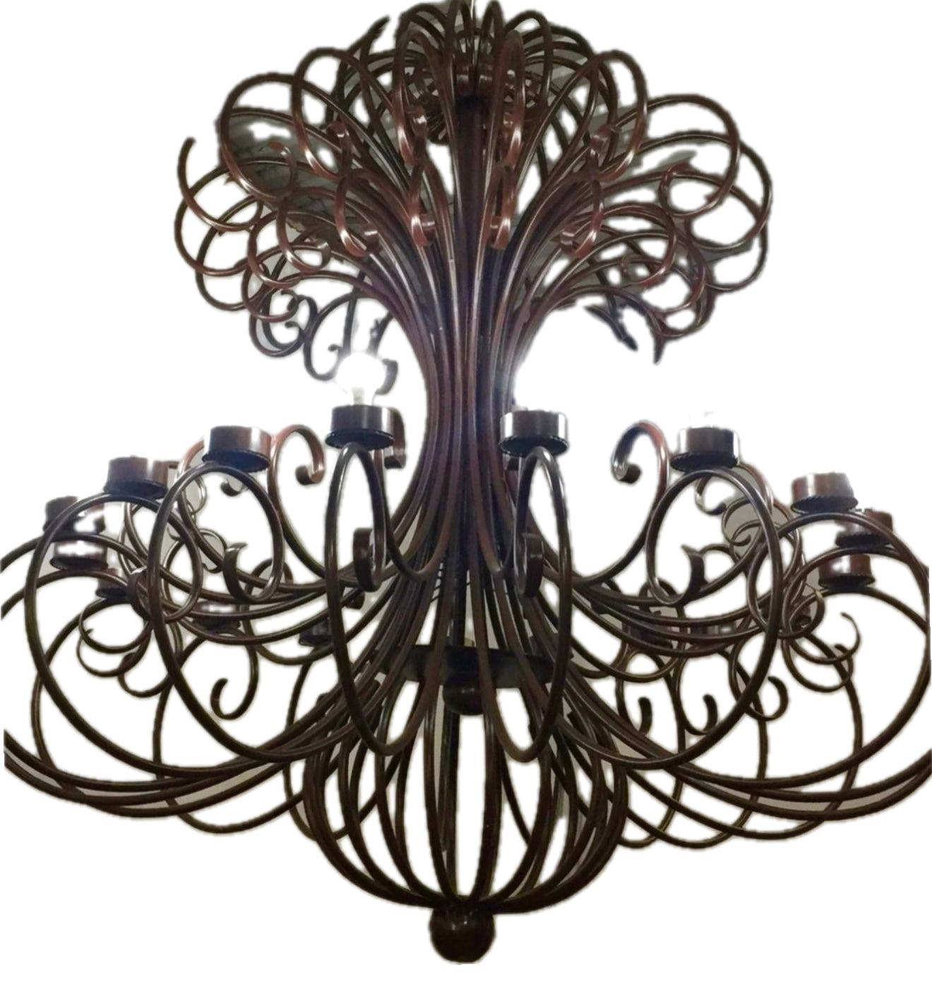 Mexican Artisan Wrought Iron Chandeliers | CoLores Decor