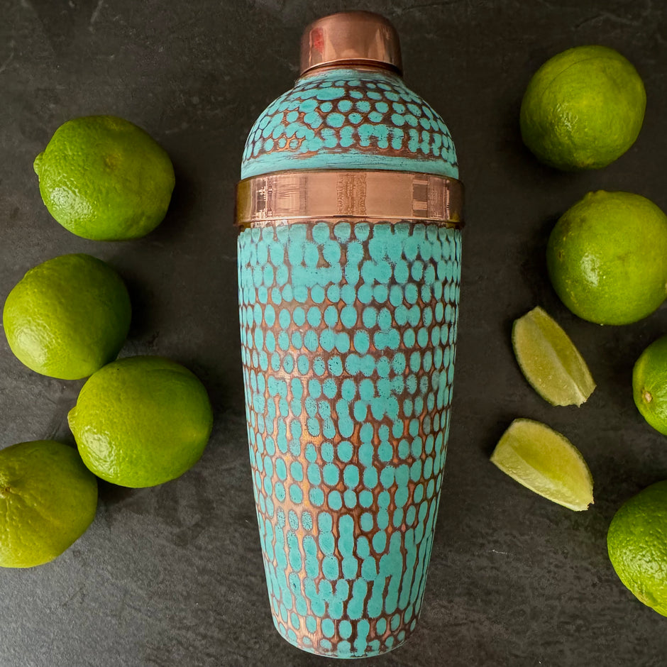 Mexican Handmade Copper Barware & Bar Tool Sets | CoLores Decor