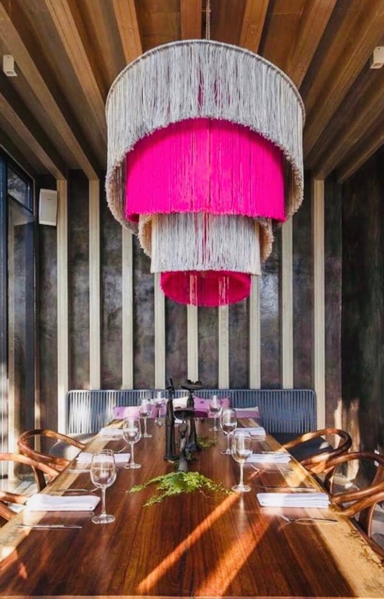 Mexican Handmade 3 Level Tassel Chandelier- Merida | CoLores Decor